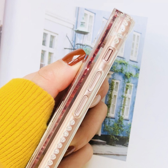 Accessories | Hustle Baby Dynamic Liquid Glitter Iphone Case | Poshmark